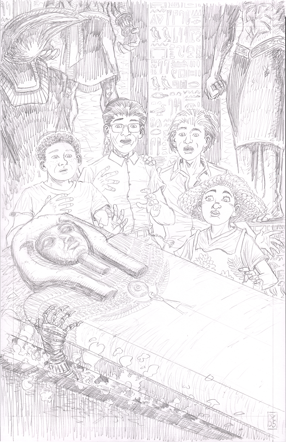 The Tomb of the Broken Amulet: Designing a Cover! - Josh Edelglass